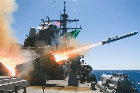 Navy Warfare Center Drives First Over The Horizon Install Naval Strike Missile Launch