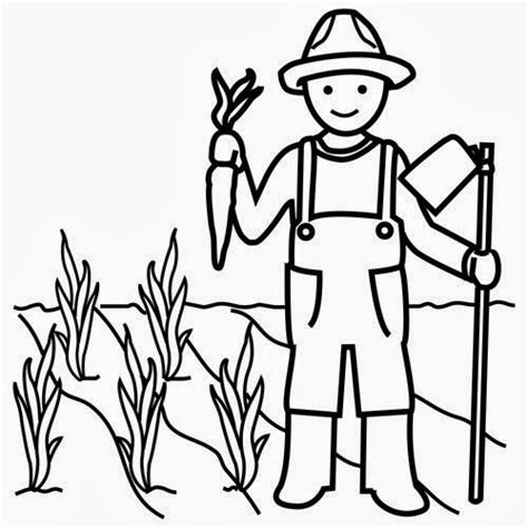 Dia De Campesino Para Colorear Imagui