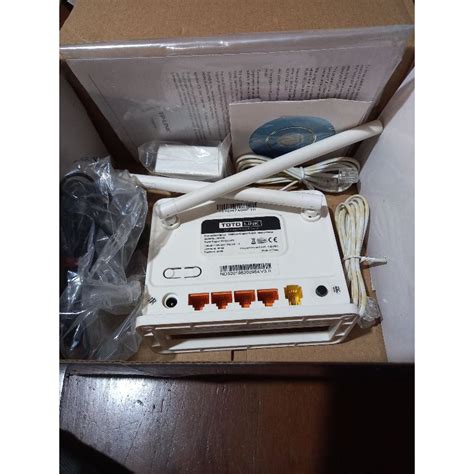 Totolink Adsl Router Wifi Lan Port Keyboard Power Supply