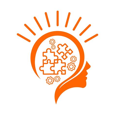 Illustration Of Human Head With Smart Thinking 15693603 Vector Art At