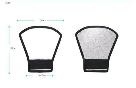 2 Pcs X Universal Flash Speedlite Diffuser Reflect Vicedeal