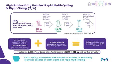 High Productivity Membrane Chromatography Enabling The Next Generation