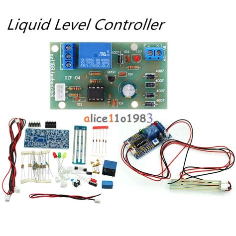 LIQUID LEVEL CONTROLLER Module Water Level Detection Sensor DIY Kit AC DC V PicClick UK