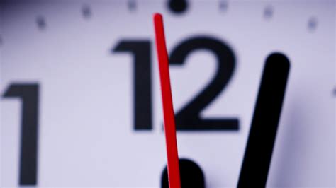 Clock Second Hand Stock Video Footage For Free Download