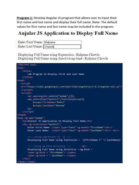 Angular Js Lab 2 Pdf Angular Js User Computing