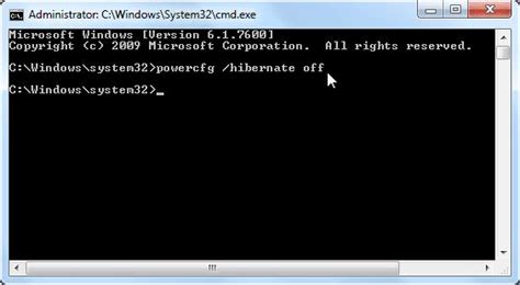 How To Disable Hibernation In Windows 7