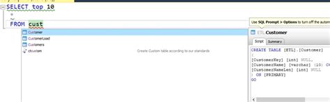 Schema Filtering In Sql Prompt Voice Of The Dba