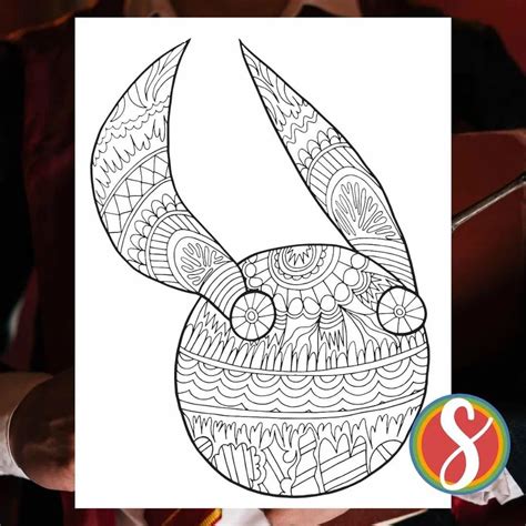 Harry Potter Quidditch Coloring Pages