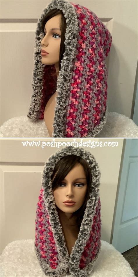 Cosy And Easy To Make Crochet Hoods Pattern Center