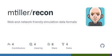 GitHub Mtiller Recon Web And Network Friendly Simulation Data Formats