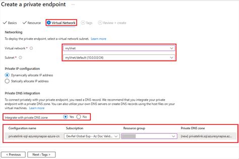 Connect To A Synapse Workspace Using Private Links Azure Synapse Analytics Azure Docs