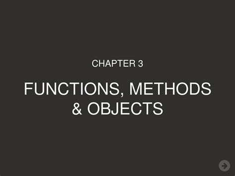 ppt functions methods and objects in programming powerpoint