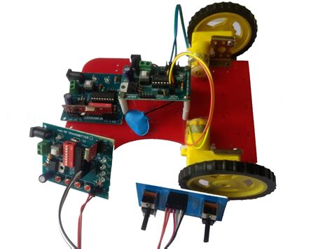 Rf Wireless Joystick Remote Controlled Non Programmable Robotic Diy Kit Without Microcontroller