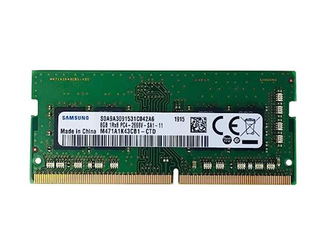Samsung 8GB DDR4 2666MHz Laptop RAM