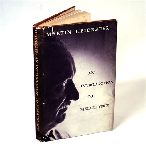 ‘an Introduction To Metaphysics By Martin Heidegger Simon Gros