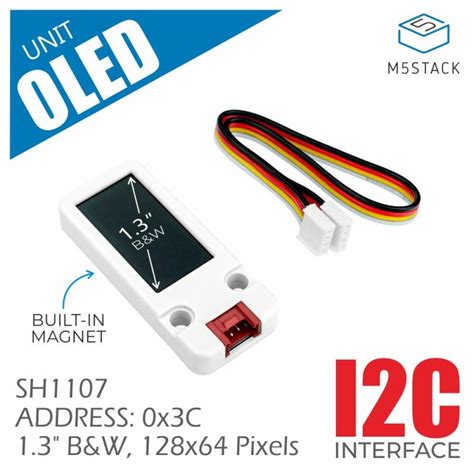 Oled Unit 13zoll 128×64 Display Sh1107 Bastelgarage Elektronik