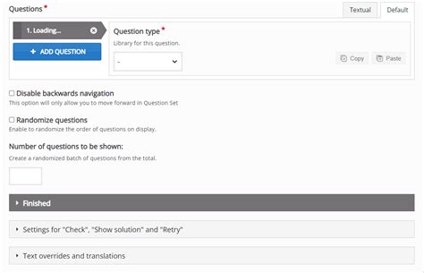 question set tangerine tech guide h5p