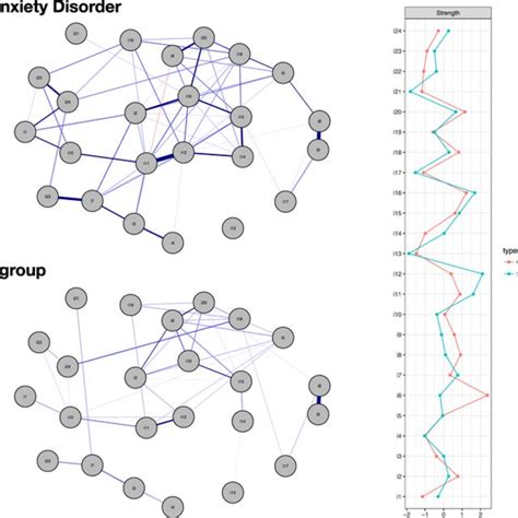 Regularized Partial Correlation Networks Of The Distinct Social