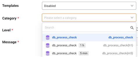 Setting The Db Metrics Alert Whatap Docs