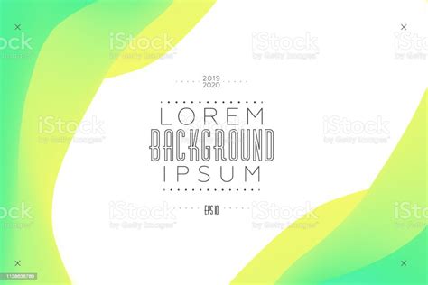 화려한 배경입니다 추상 유체 녹색 동적 모양입니다 흰색 바탕에 액체 색상입니다 포스터 또는 배너에 대 한 현대 템플릿입니다 전단지에 대한 스톡 벡터 아트 및 기타 이미지