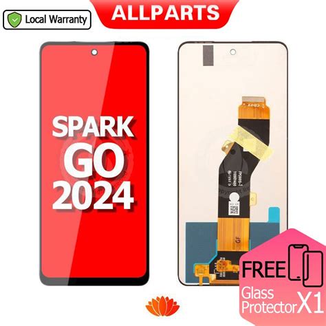 6 6 90hz Display For Tecno Spark Go 2024 Lcd Touch Screen Replacement Shopee Philippines
