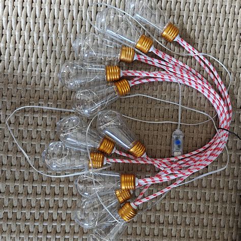 Christmas Decor Lightsglowing Rope Bulb String Lights