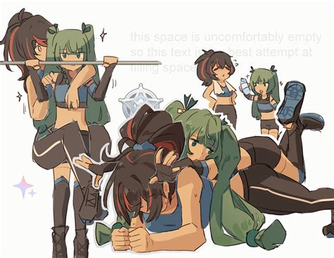 Zhu Yuan And Qingyi Zenless Zone Zero Drawn By Nonnormalguy Danbooru