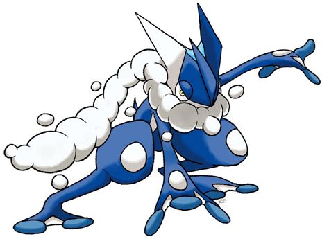 Greninja With Bubble Scarf Greninja Know Your Meme