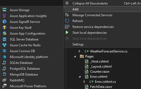 understanding of blazor server app project structure
