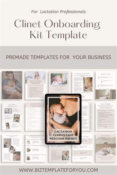 Lactation Consultant Welcome Packet Client Welcome Packet Template Artofit