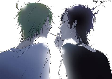 Alicein Mikuni And Kamiya Tsurugi Servamp Drawn By Miyanagi 000