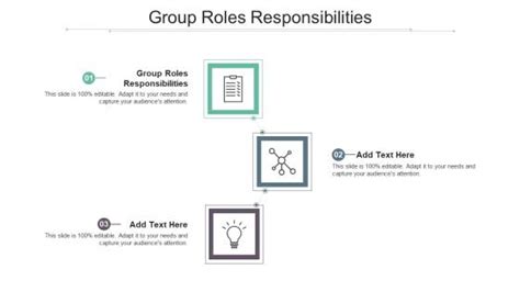 Group Roles Responsibilities PowerPoint Presentation and Slides PPT Example | SlideTeam