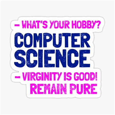 Computer Science Nerd Geek T Math Coding Nerdy Sticker For Sale By Eidrood Redbubble