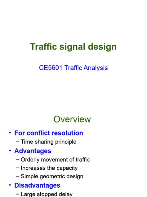115 Traffic Signal Design Download Free Pdf Traffic Light Traffic