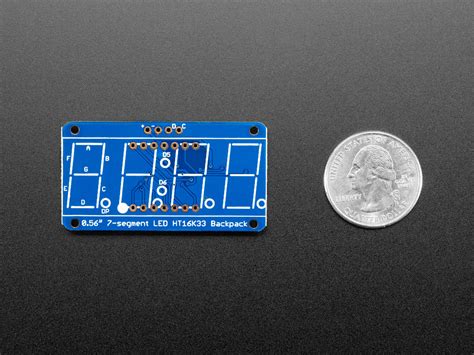 adafruit 7 segment led matrix backpack pishop ca