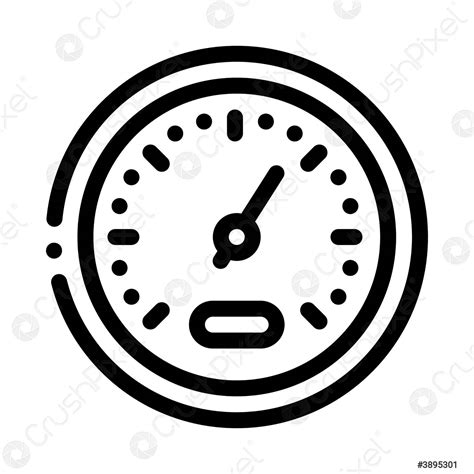 Athlete Speed Indicator Icon Vector Outline Illustration Stock Vector 3895301 Crushpixel
