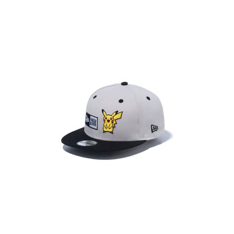 Cap Youth 9fifty Pikachu Box Logo Stone Black Visor Pokémon X New Era