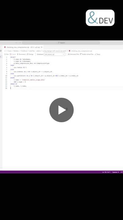 How To Enable Row Compression In Azure Sql With Django Anddev Limited Posted On The Topic Linkedin