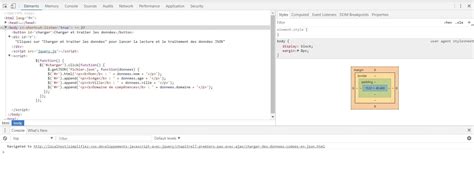 Problème Avec Getjson Javascript