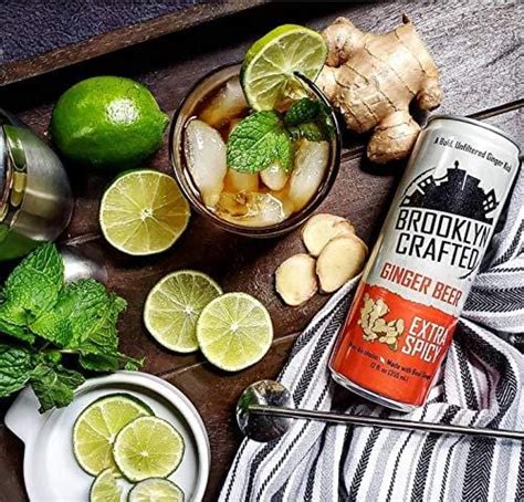 Brooklyn Crafted Extra Spicy Ginger Beer 24 Pack 12oz Can Advanced