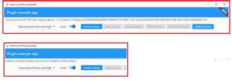 [camera windows] failed to initialize a external usb camera camera