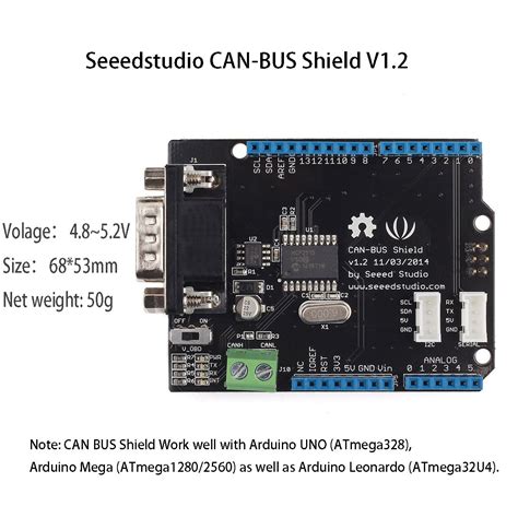 can bus shield compatible wit b00nqvh666