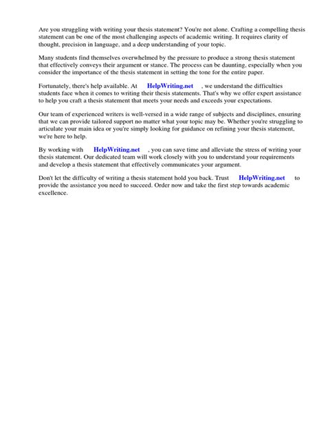 Thesis Statement Multiple Choice Quiz Pdf Thesis Essays