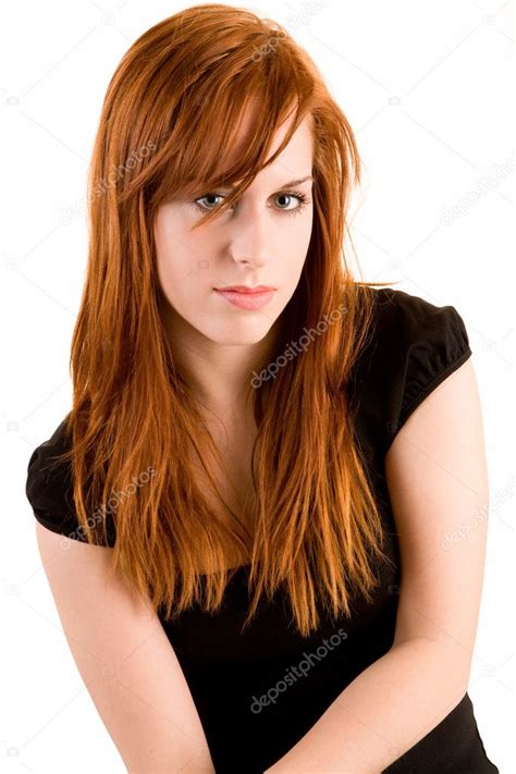 Sexy Redhead Lady Stock Photo By Cybernesco