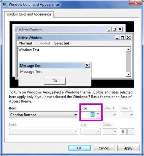 Cara Mengubah Ukuran Tombol Minimize Maximize Dan Close