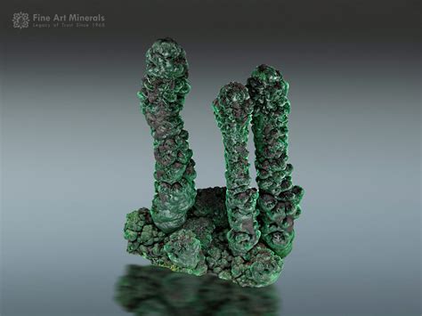 Malachite Stalactite Specimen From Congo Mlc 01 Fine Art Minerals