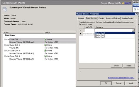 Sqlguy Creating And Using Mount Points In Sql Server