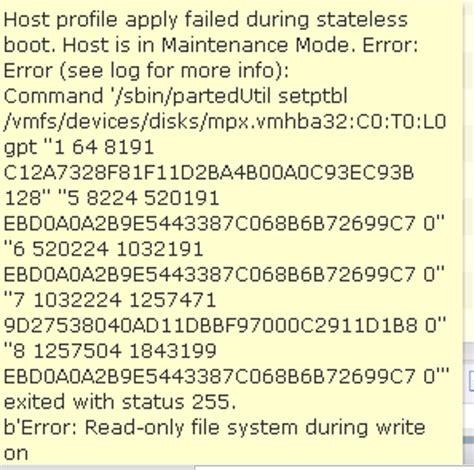 Host Profiles Error Electric Monk