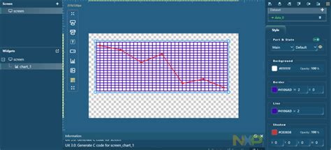 Solved Gui Guider 151 Chart控件线条圆点无法消除以及网格无法填充完 Nxp Community