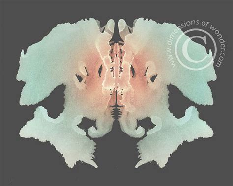 Printable Art Rorschach Ink Blot
